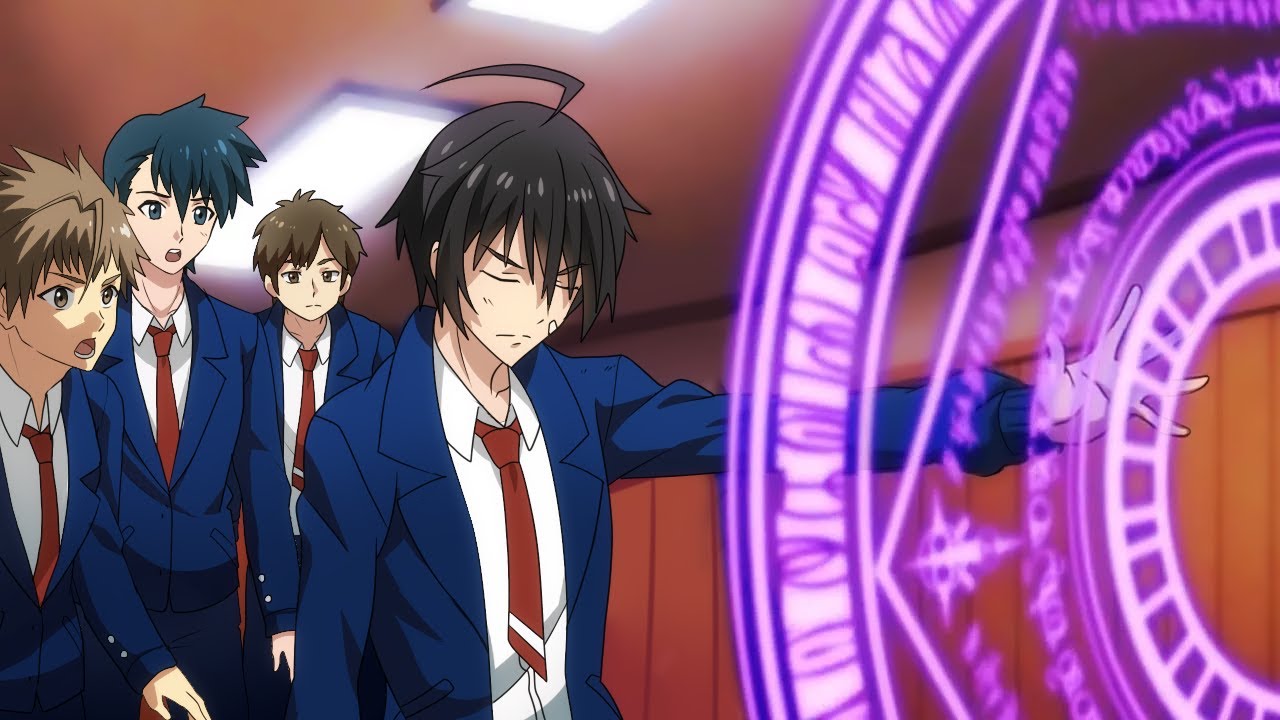 Top 10 Best New School Anime With An Overpowered Main Character - YouTube