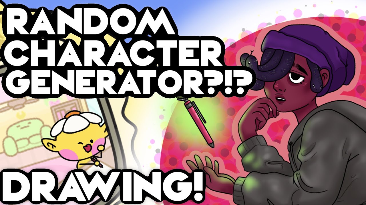 Drawing characters based on a random character generator! ((Caitlyn ...