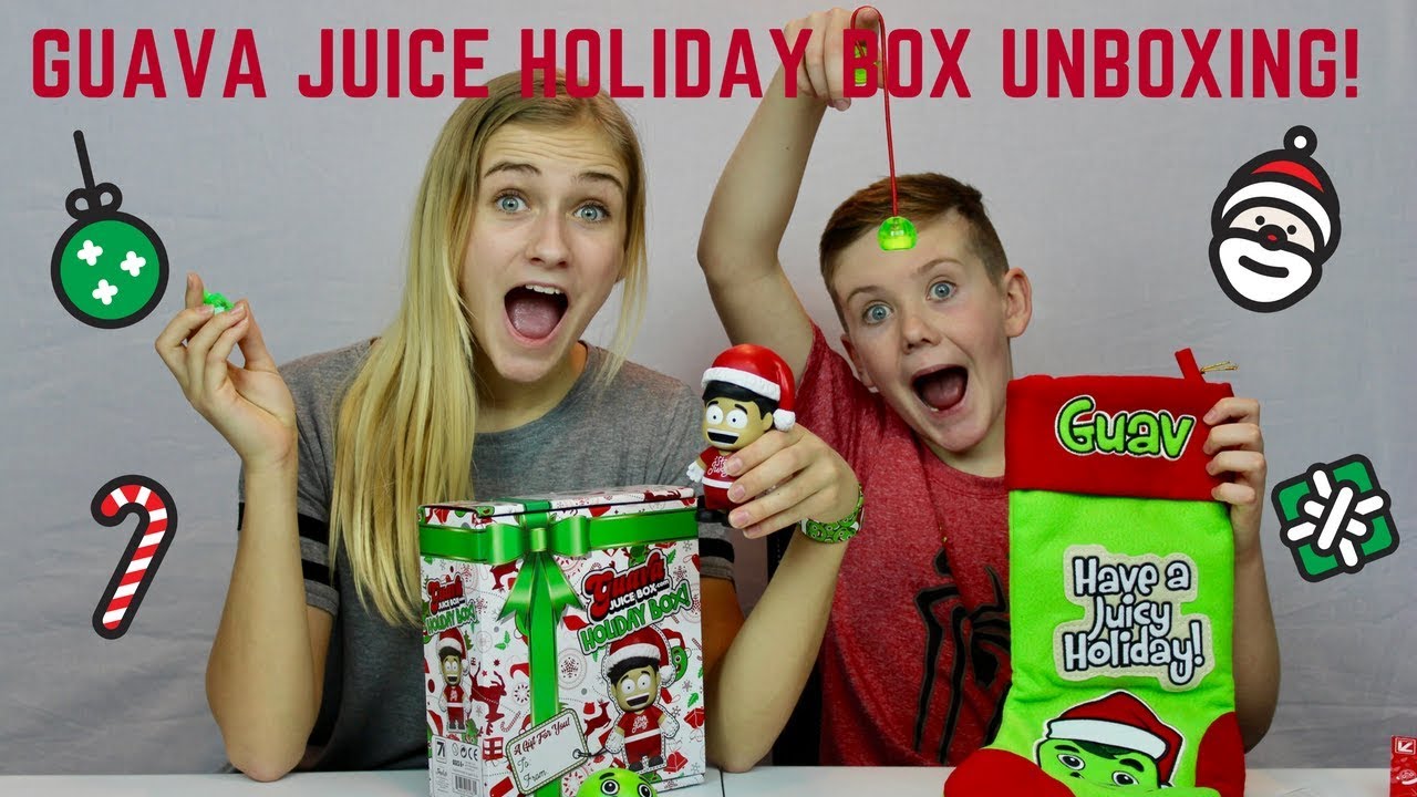 Guava Juice Holiday Box Unboxing! - YouTube