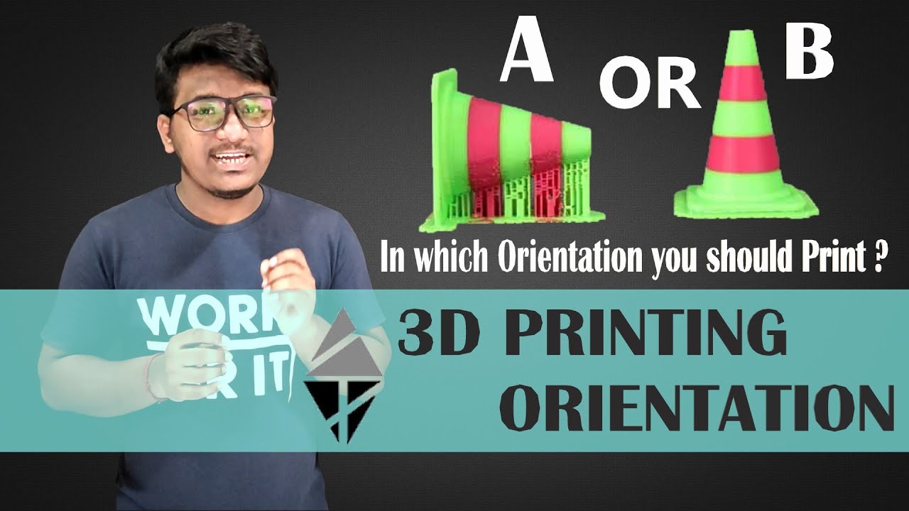 How does part orientation affect a 3D print ? - YouTube