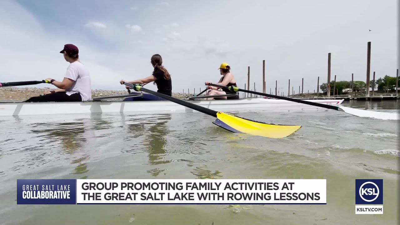 'It's just idyllic': Great Salt Lake Rowing Club plows ahead, despite ...
