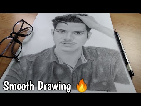 How I Draw Realistic Smooth Drawings🔥 - YouTube
