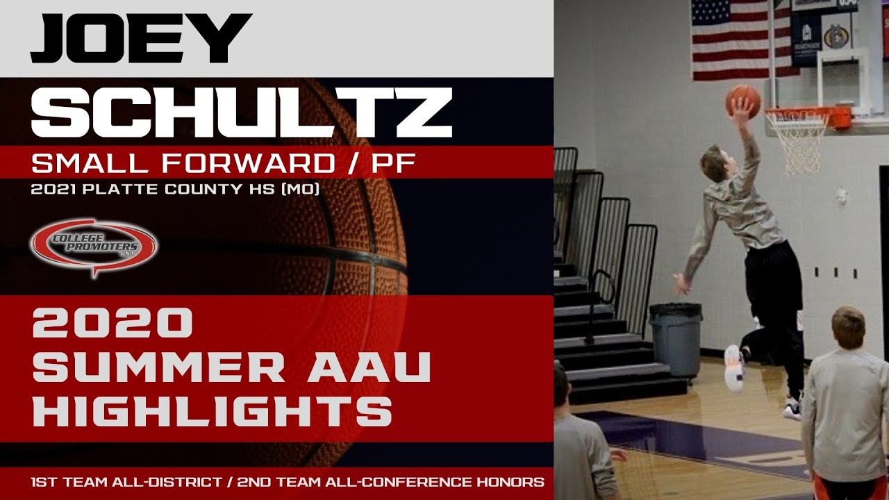 Joey Schultz | 6'6" SF/PF | 2020 Summer AAU Highlights c/o 2021 - YouTube