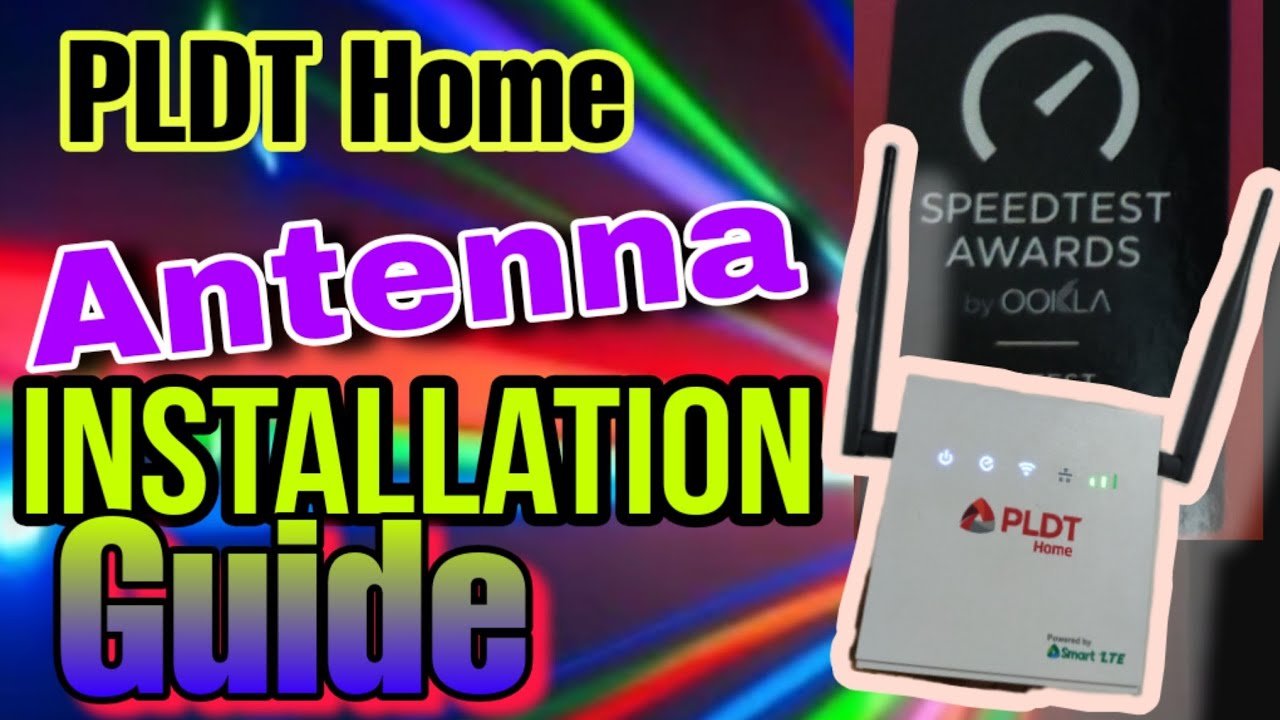 Antenna Installation Guide: PLDT Home WIFI #pldthome #smart5g - YouTube