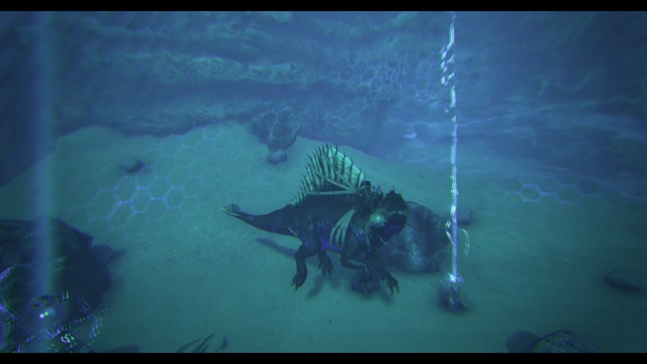 ark survival evolved: making an underwater trap and taming underwater ...