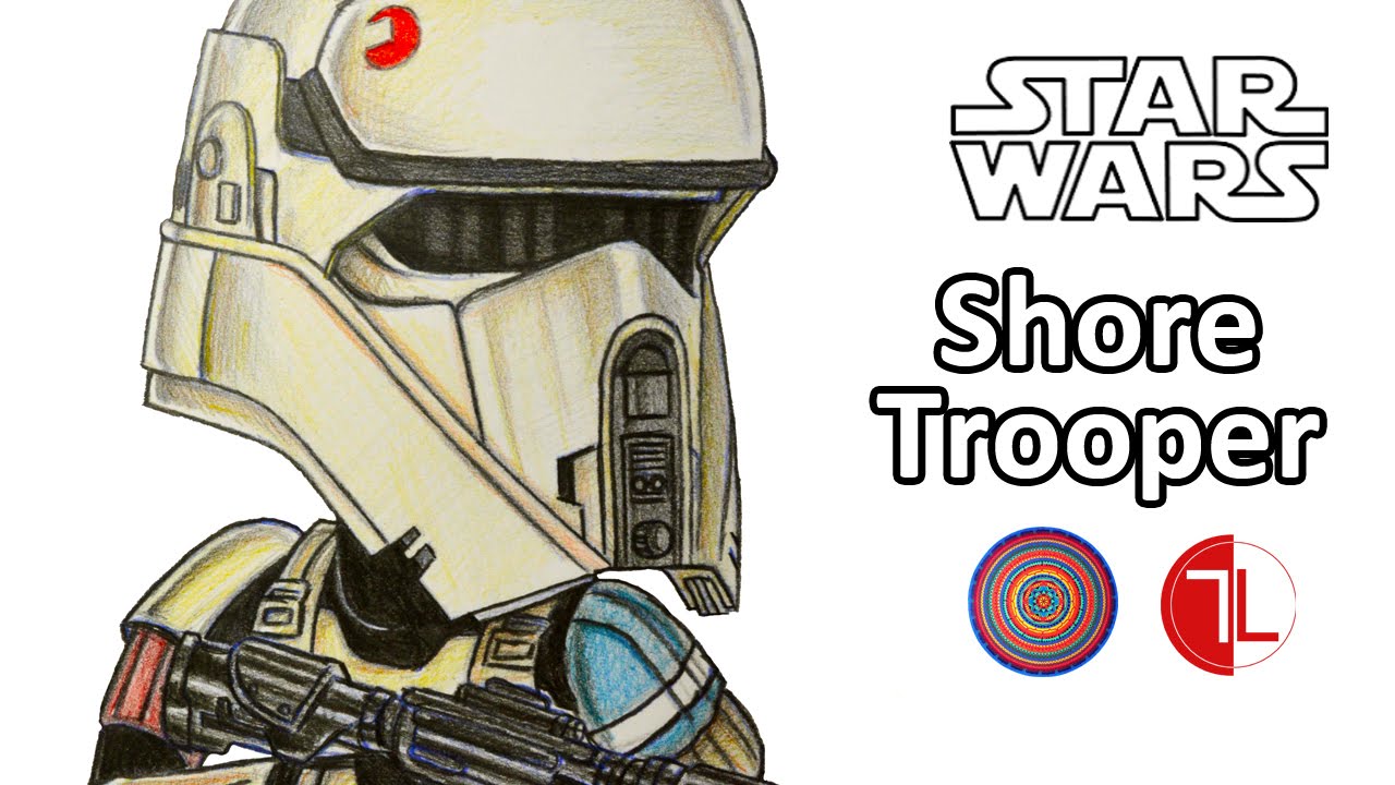 Rogue One: Shore Trooper - Speed Drawing - YouTube