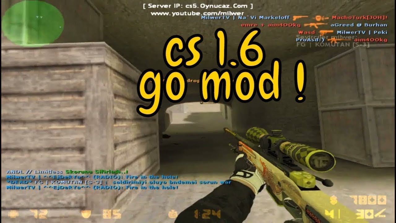 cs 16 da cs go mod - YouTube