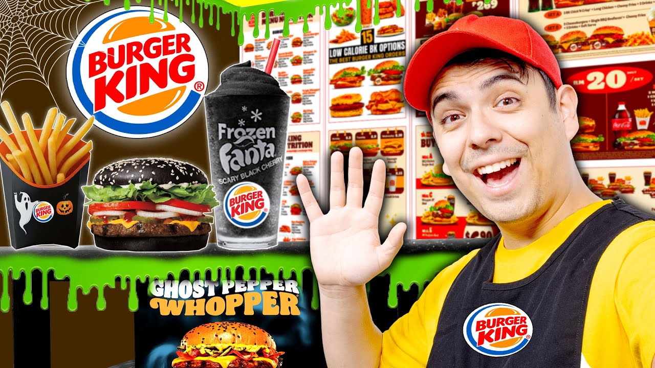 MAX OPENS SPOOKY BURGER KING RESTAURANT FOR HALLOWEEN | I BUILD MY ...