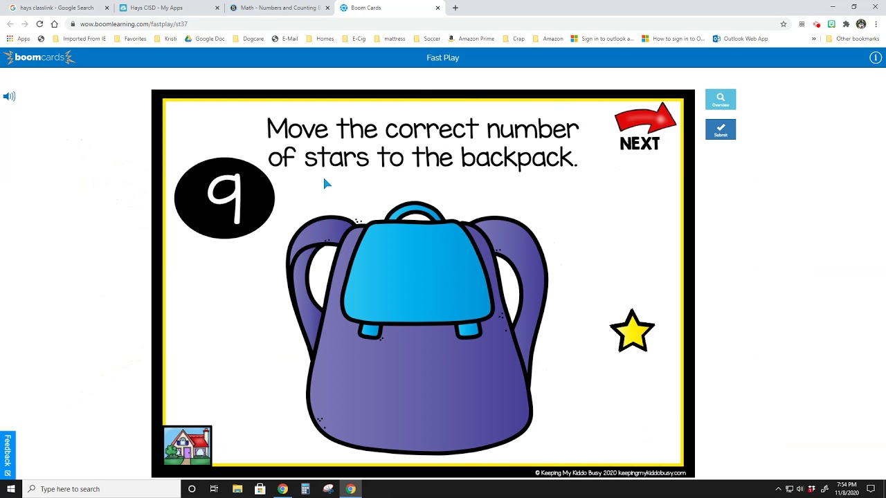 Math - Counting Boom Cards - YouTube