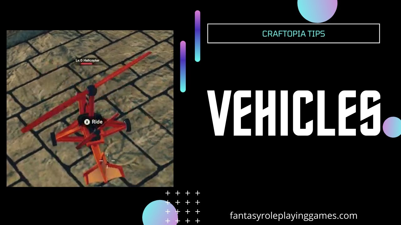 Craftopia Vehicles Testing | Buggy - Motorcycle - Hoverboard ...