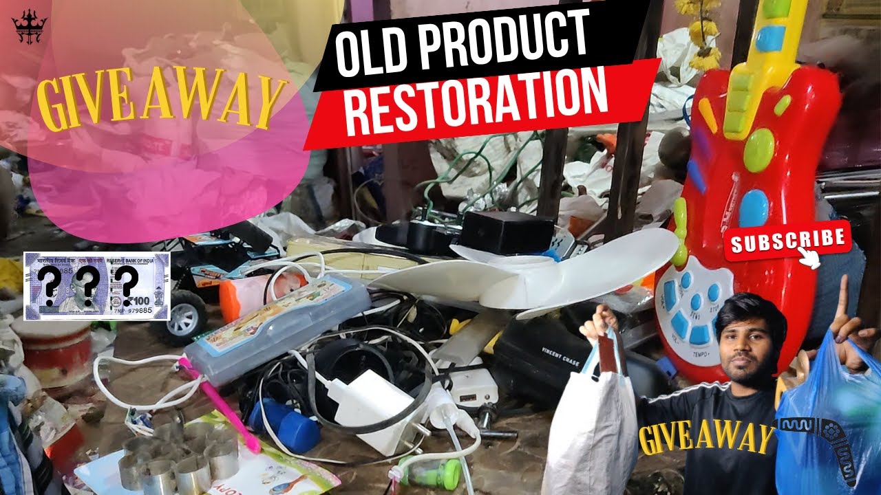 Restoration | இரும்பு கடை iphone | katapai Scrap old product repair ...