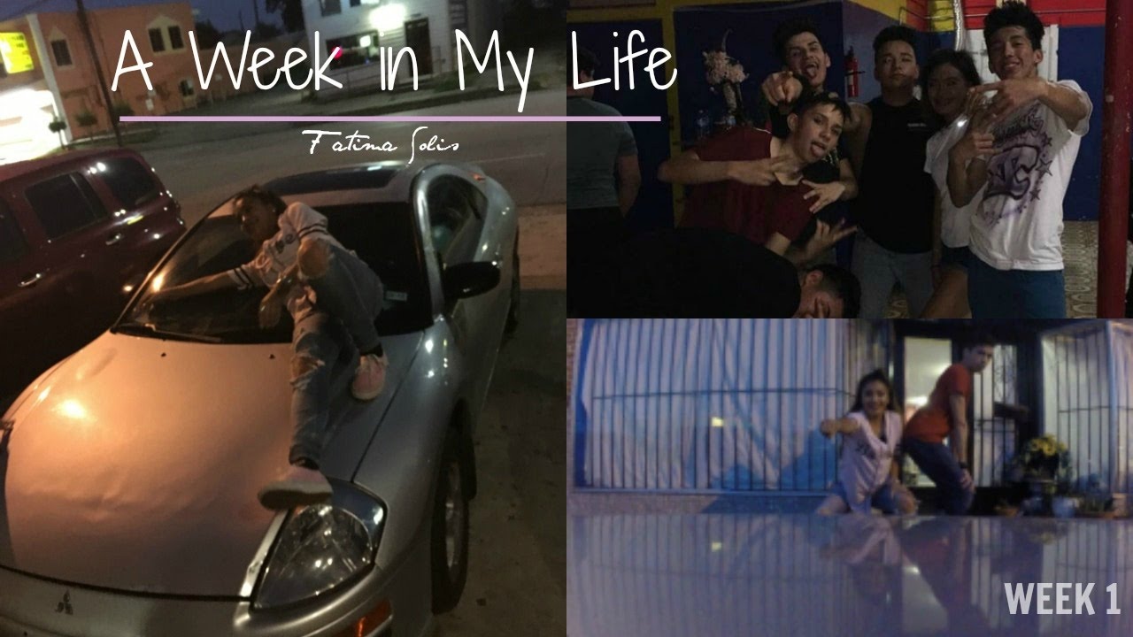 A WEEK IN MY LIFE!!! (Week 1) ♡ Fatima Solis - YouTube