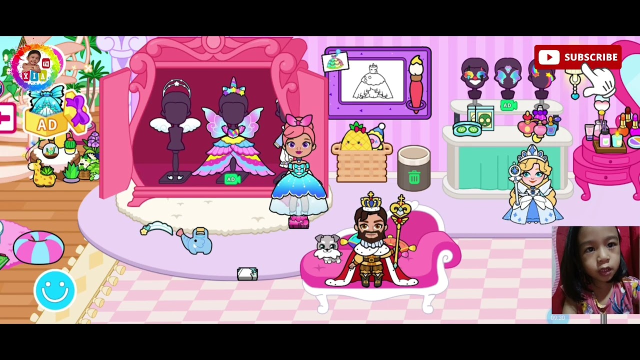 Xia Playing Paper Princess 1 #play #games #princess #paperdolls - YouTube