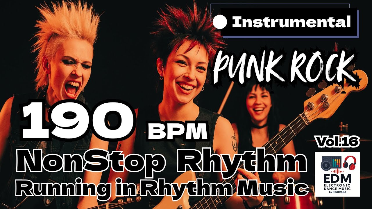 🎸 [190 BPM 190] Running Music MIX | Workout Motivation | Metronome ...