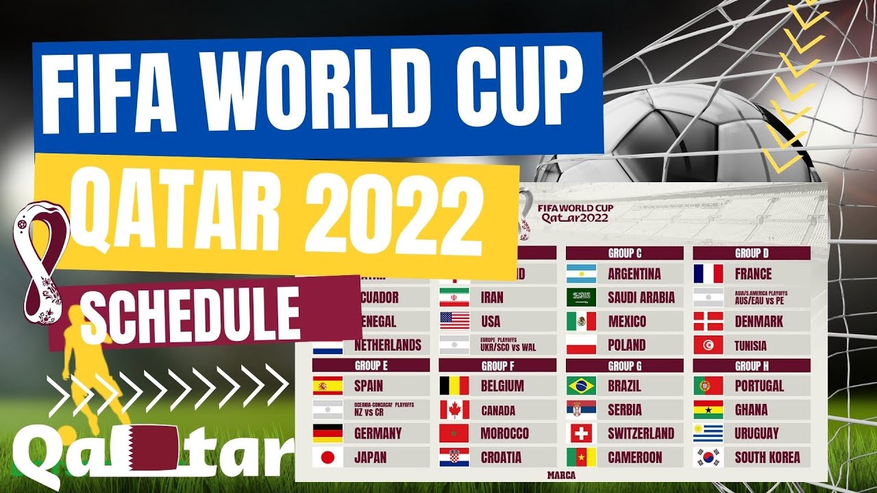 Watch full schedule of FIFA World Cup Qatar 2022 Group Stage matches ...