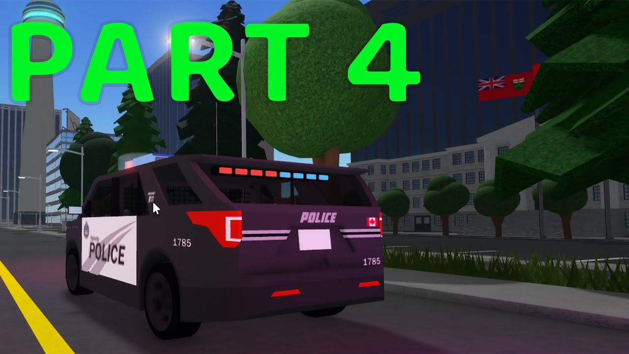 ROBLOX Toronto Police Service Patrol Part 4 | Bleeding out!! - YouTube