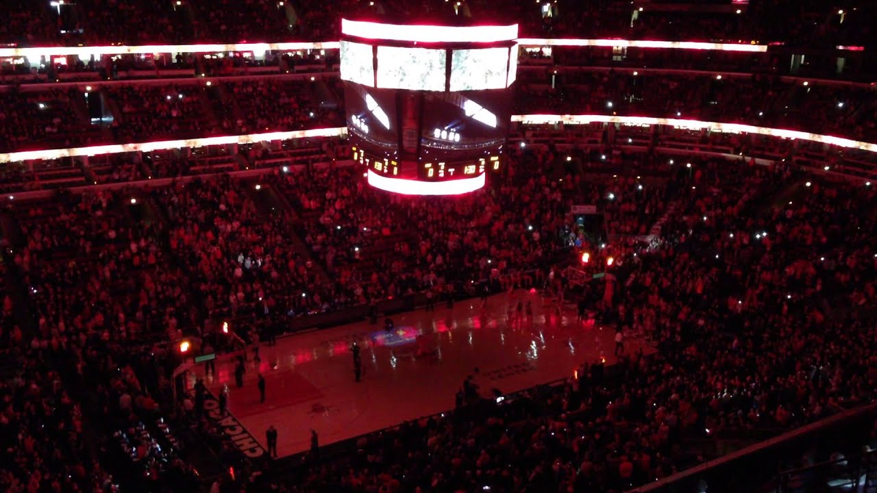 FULL CHICAGO BULLS INTRO vs Miami Heat 2014 - YouTube