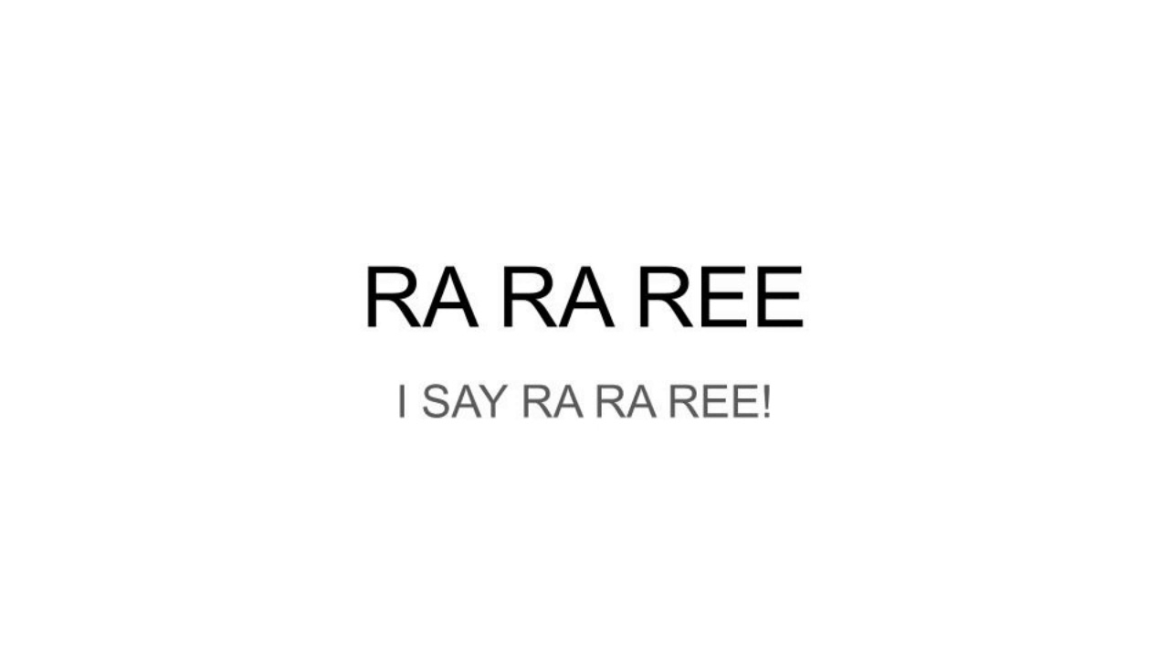 Ra ra ree hee hee - YouTube