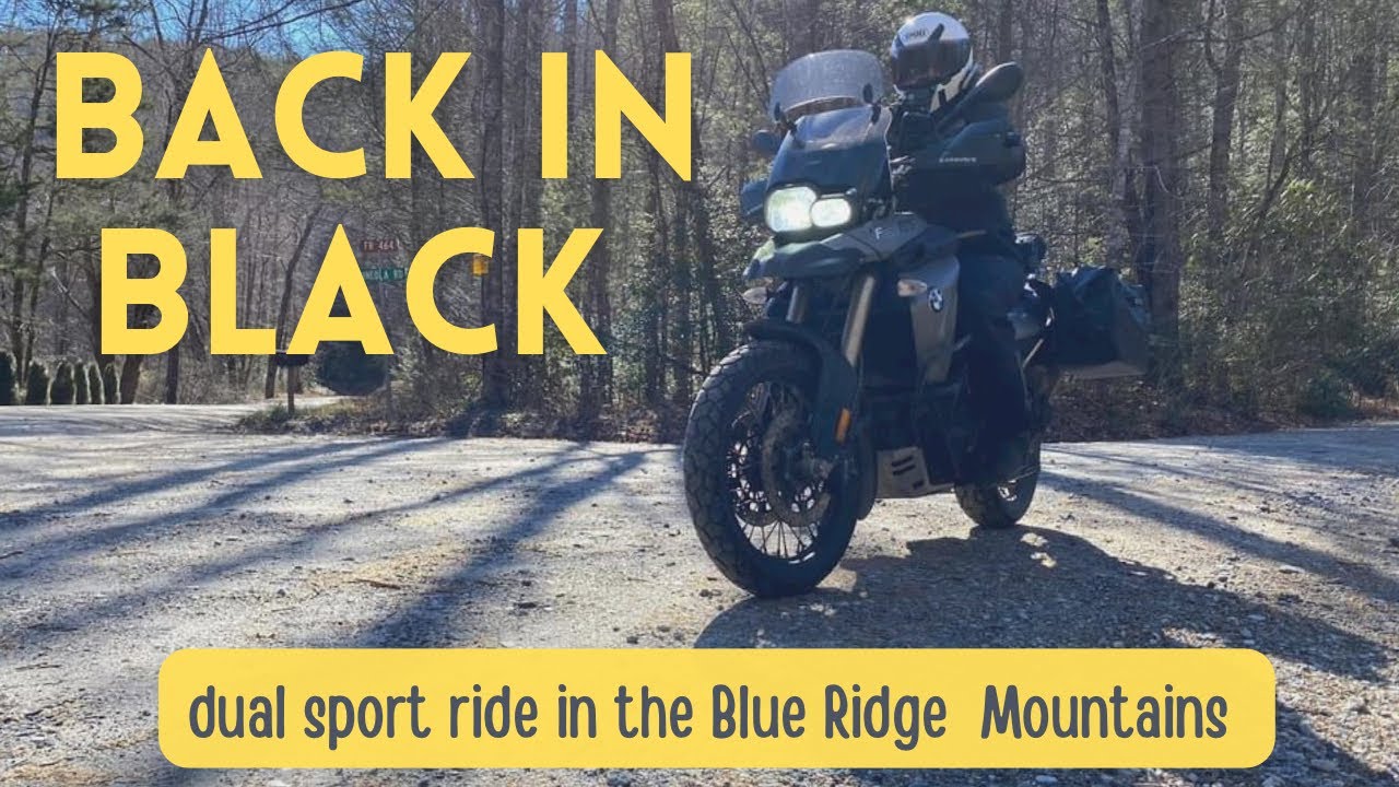 I did it! Dual Sport Riding in the Blue Ride Mountains #bmw800gs # ...