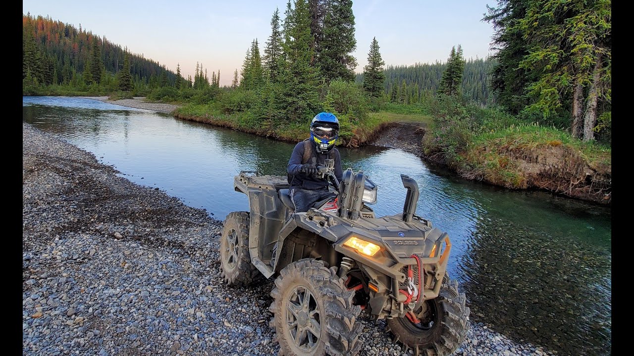 Cruising Around Cadomin - Mountain Ride Pt. 1 - Polaris Sportsman SP ...
