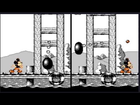 Mickey Mania Nes 8 bit todos os demalhes das melhorias - YouTube