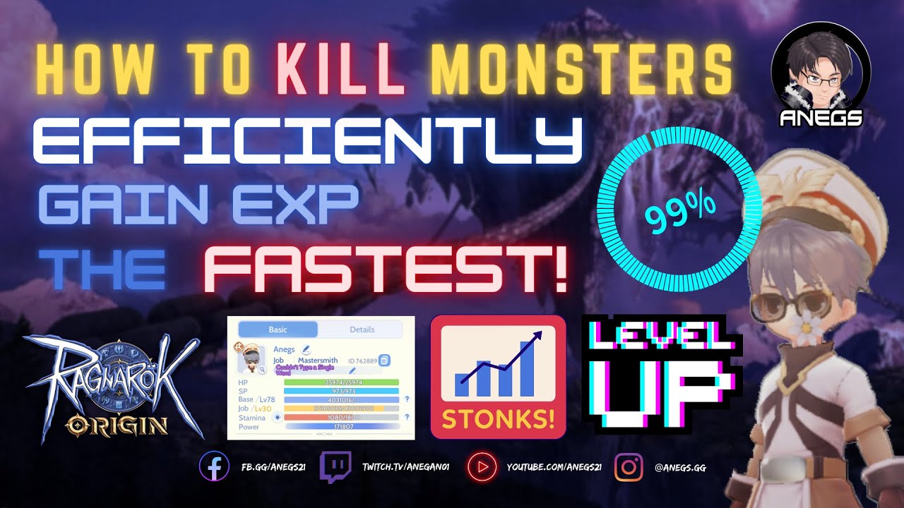 Fastest EXP Grinding Strategy Tutorial Video | Reach Max Level Faster ...