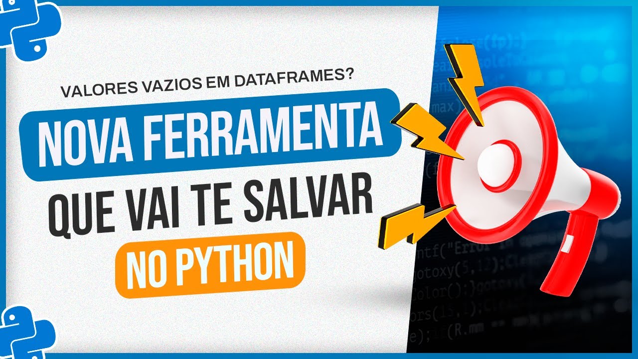 Valores Vazios em Dataframes - Missingno no Python - YouTube