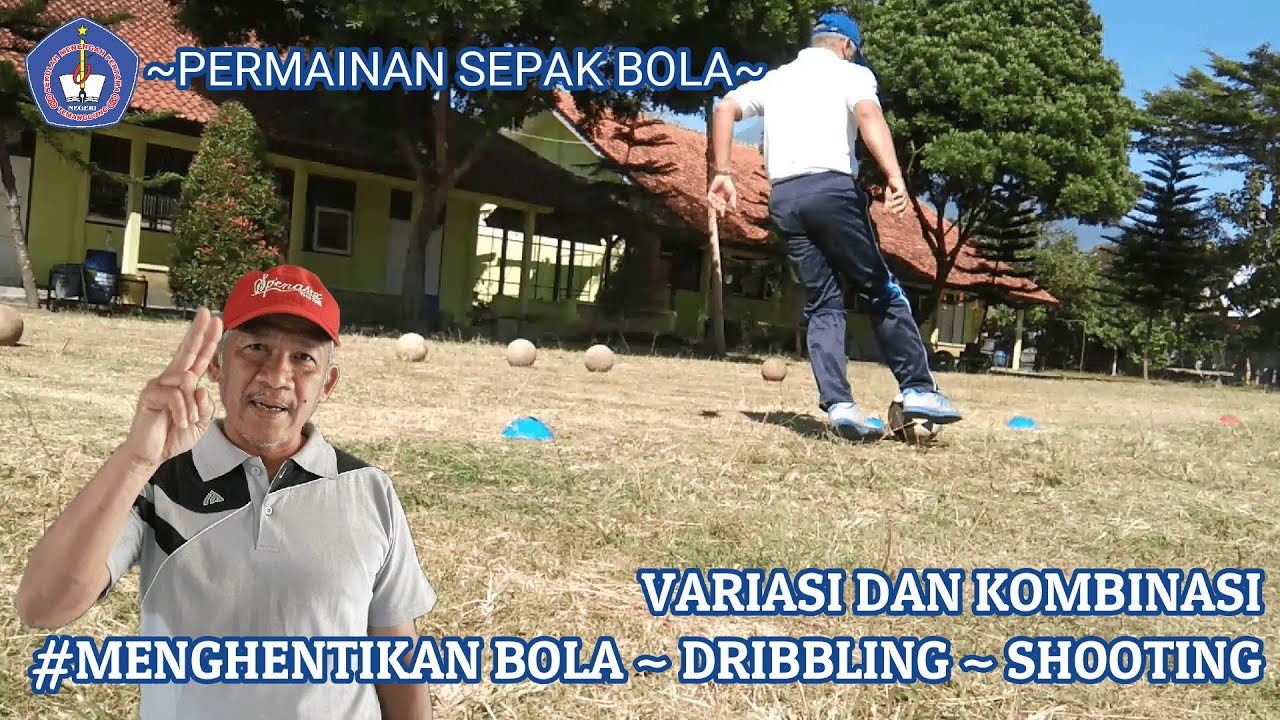 Video Pembelajaran Sepak Bola (Menghentikan Bola - Dribbling - Shooting ...