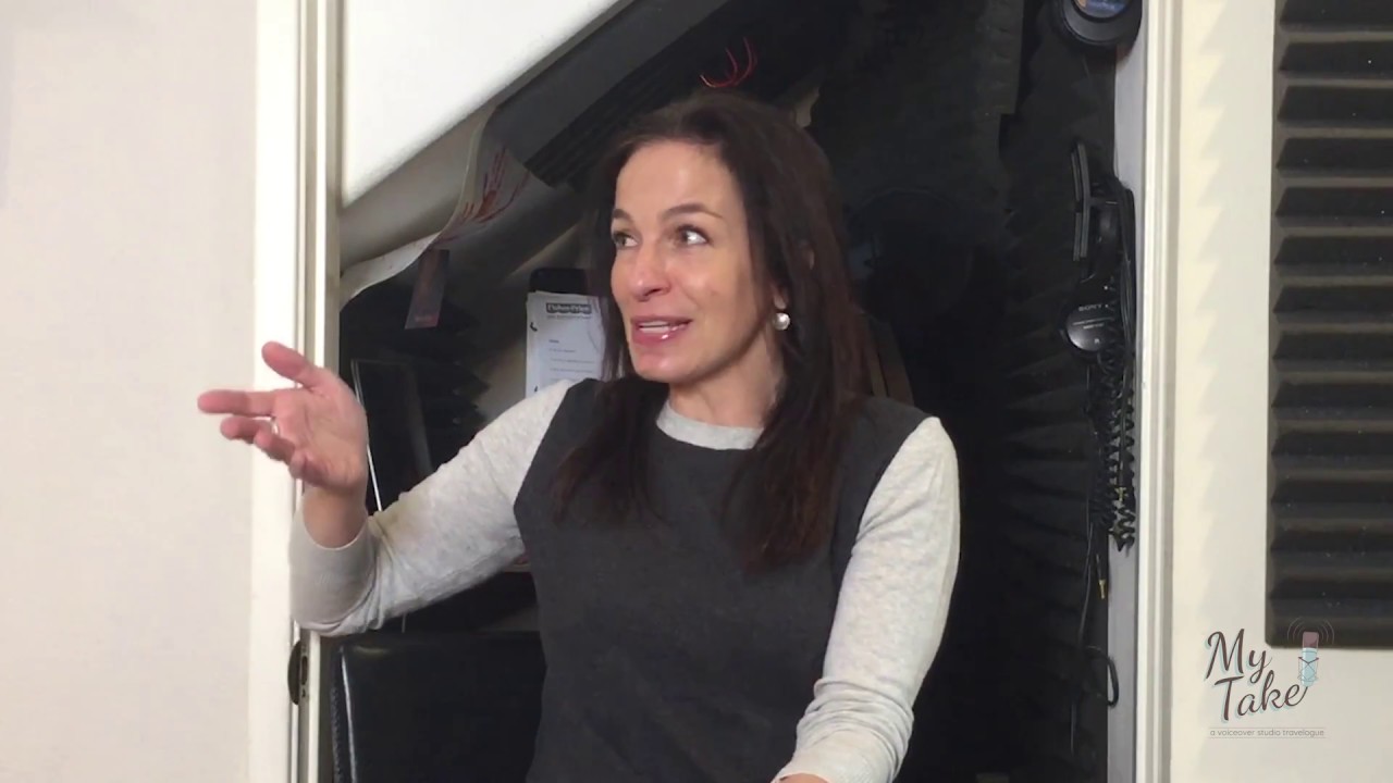 Salli Saffioti on My Take, a voiceover studio travelogue - YouTube