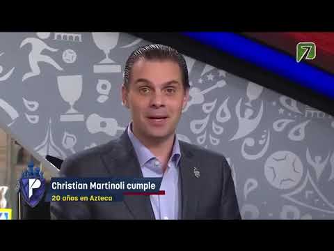 ¡Christian Martinoli cumple 20 años como comentarista en Azteca ...