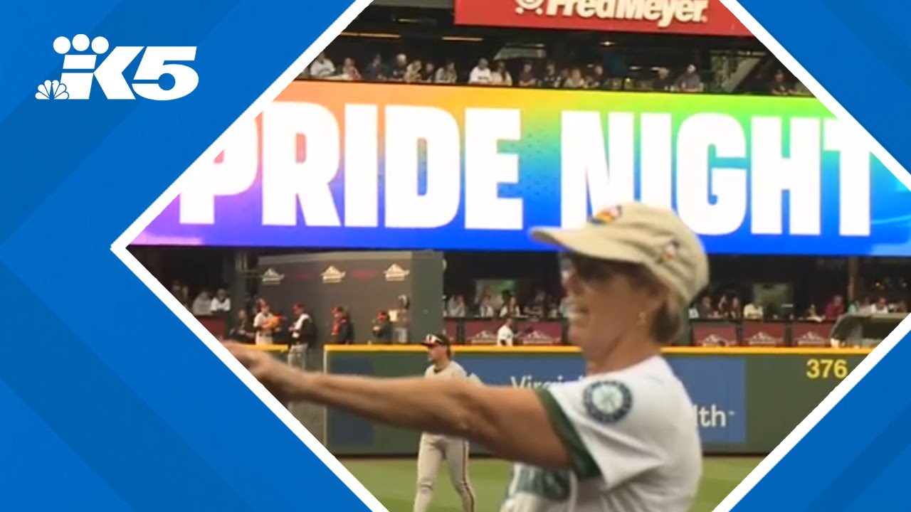 Seattle Mariners begin new tradition at Pride Night - YouTube