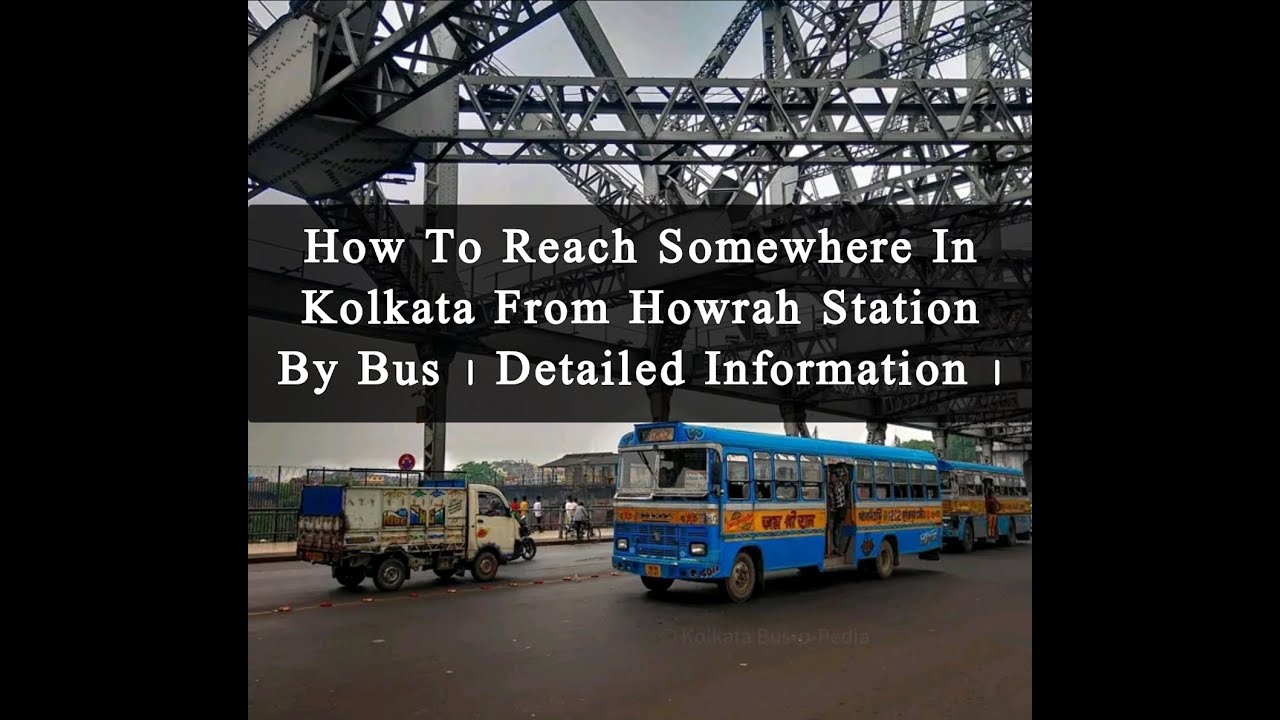 Howrah Station Bus Stand। Detailed Information । - YouTube