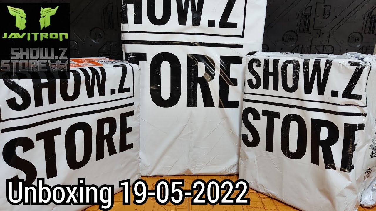 Unboxing 19-05-2022 de transformers de la tienda Show.z Store por ...