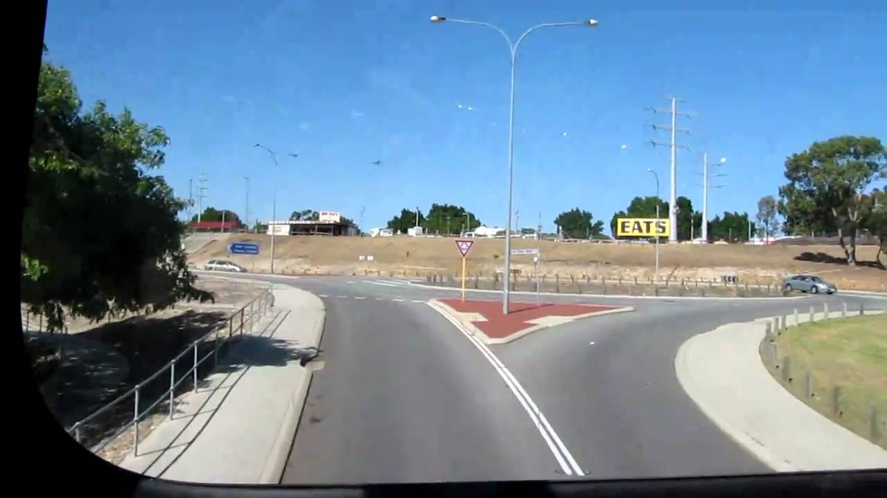 Perth City WA From double decker bus- Feb 2011 - YouTube