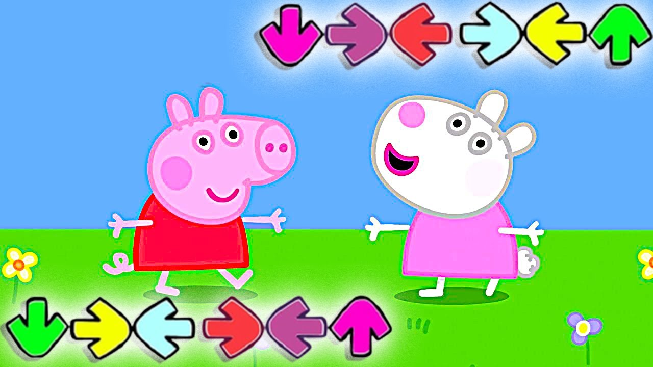Peppa Pig in FNF - Peppa Pig but it's Friday Night Funkin - YouTube