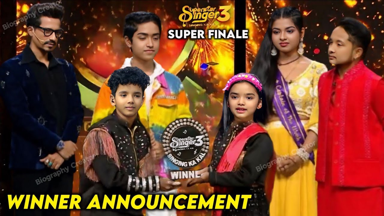 Latest Winner Announcement Finale of Superstar Singer Season 3 Today ...