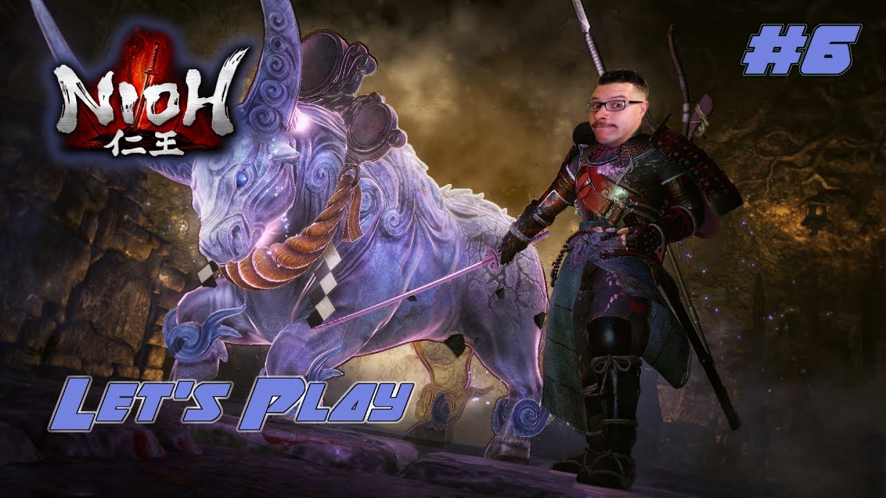 Nioh Blind Lets Play #6 | Hino-enma - YouTube