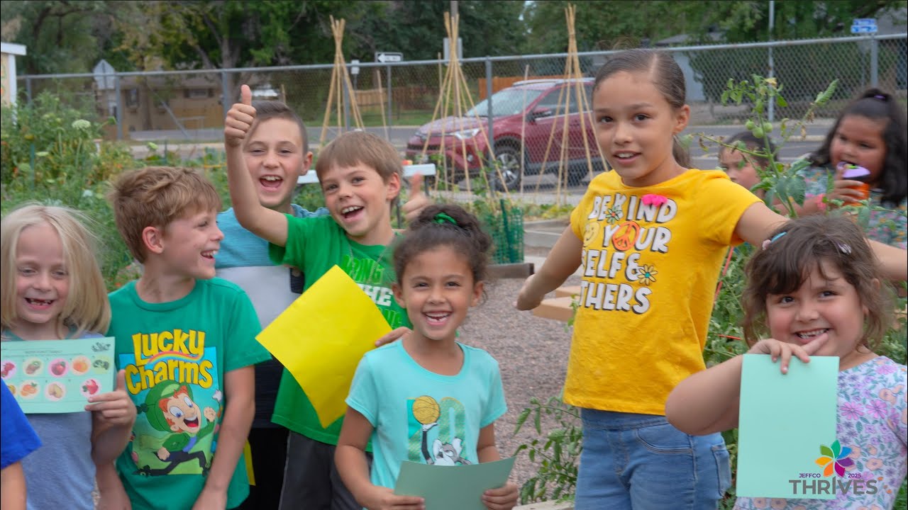 Green Gables Celebrates School Garden Kick-Off - YouTube