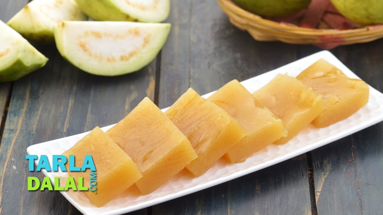 ग्वावाचीज़ - Guava Cheese Recipe (Christmas Special Recipe) by Tarla ...