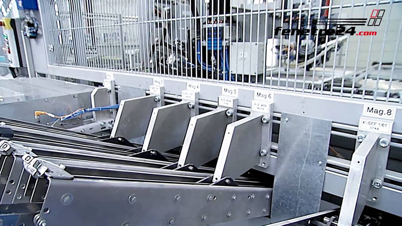 PVC plastikinių langų gamyba. - YouTube