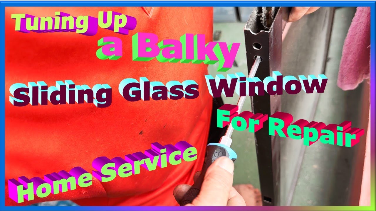 Sliding Glass Window | How To Repair | Home Service - YouTube