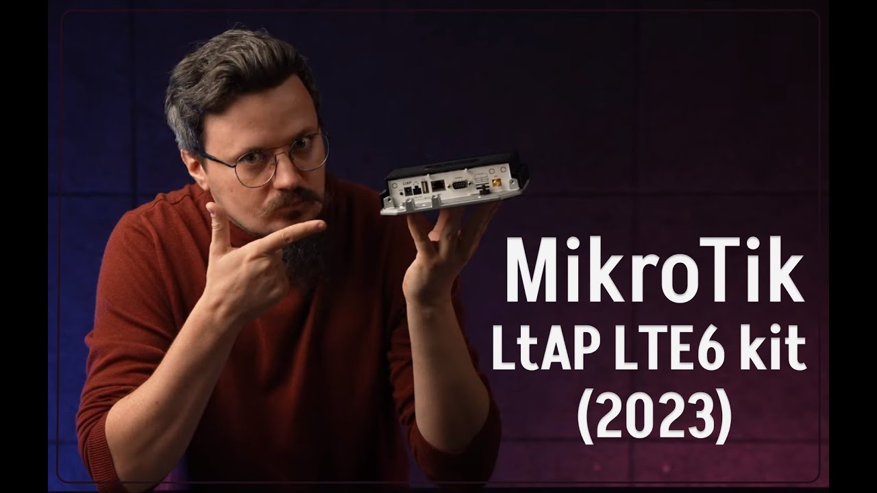 Новинка: MikroTik LtAP LTE6 kit (2023) - YouTube
