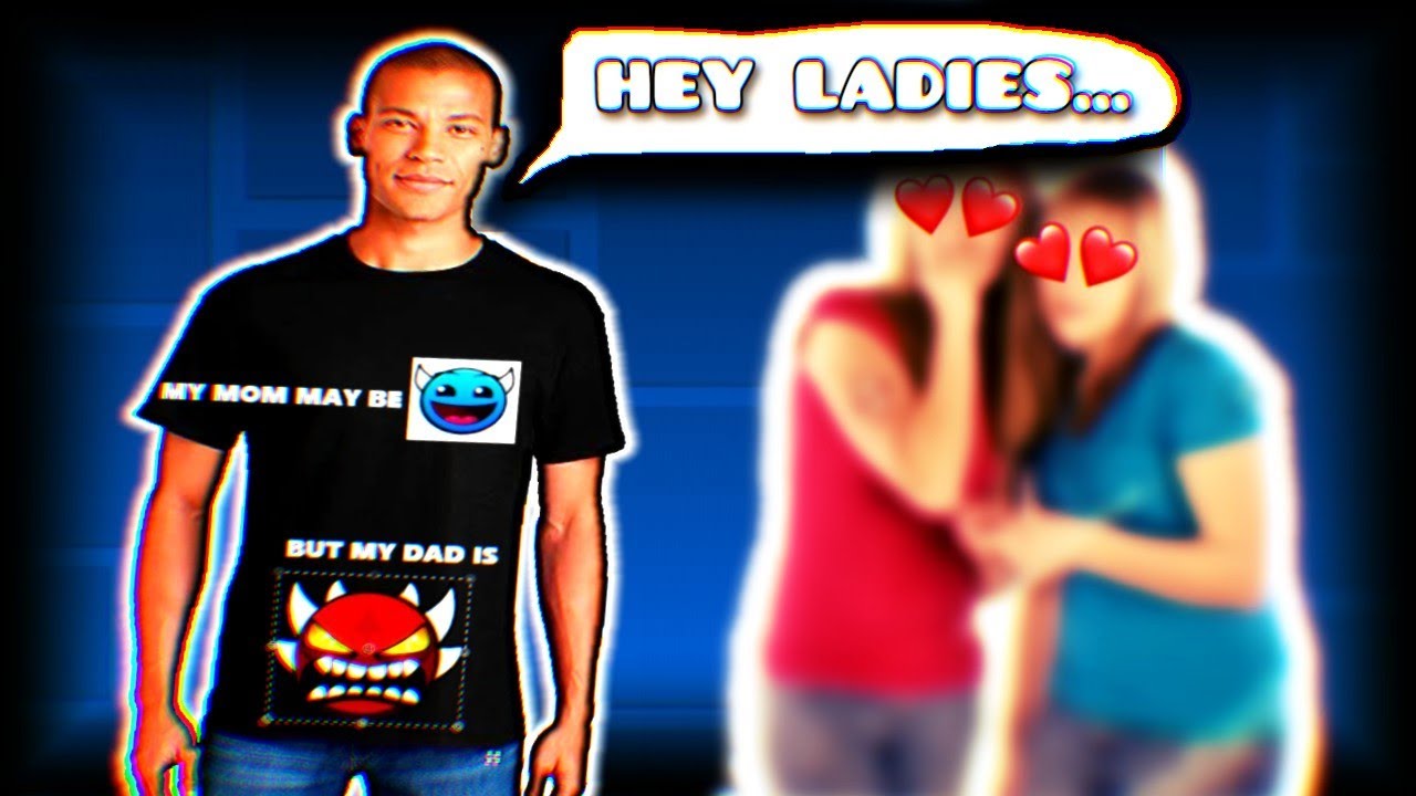 We made the FUNNIEST geometry dash merch - YouTube