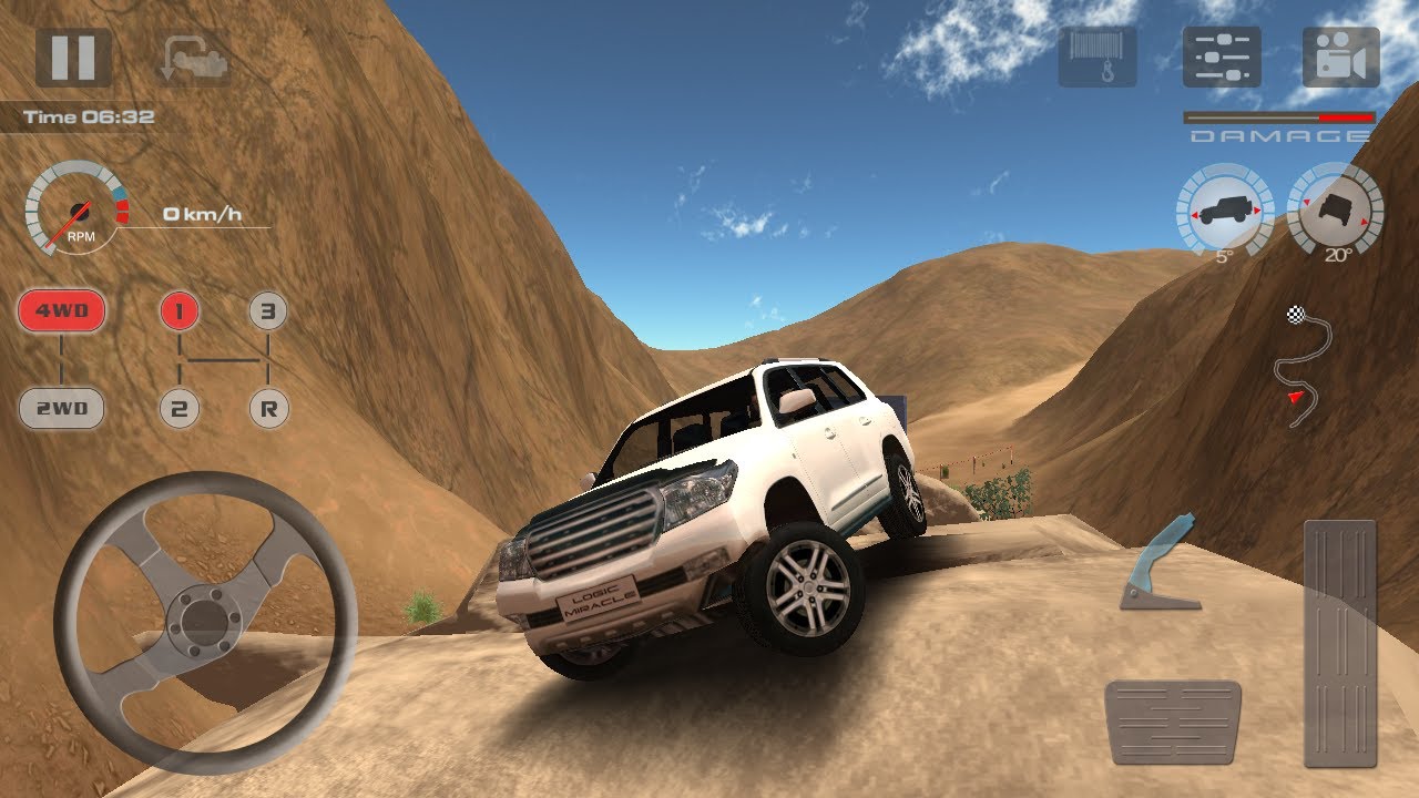 SUV OffRoad Drive Desert - LEVEL 4 | Car | Simulator Games Android ...