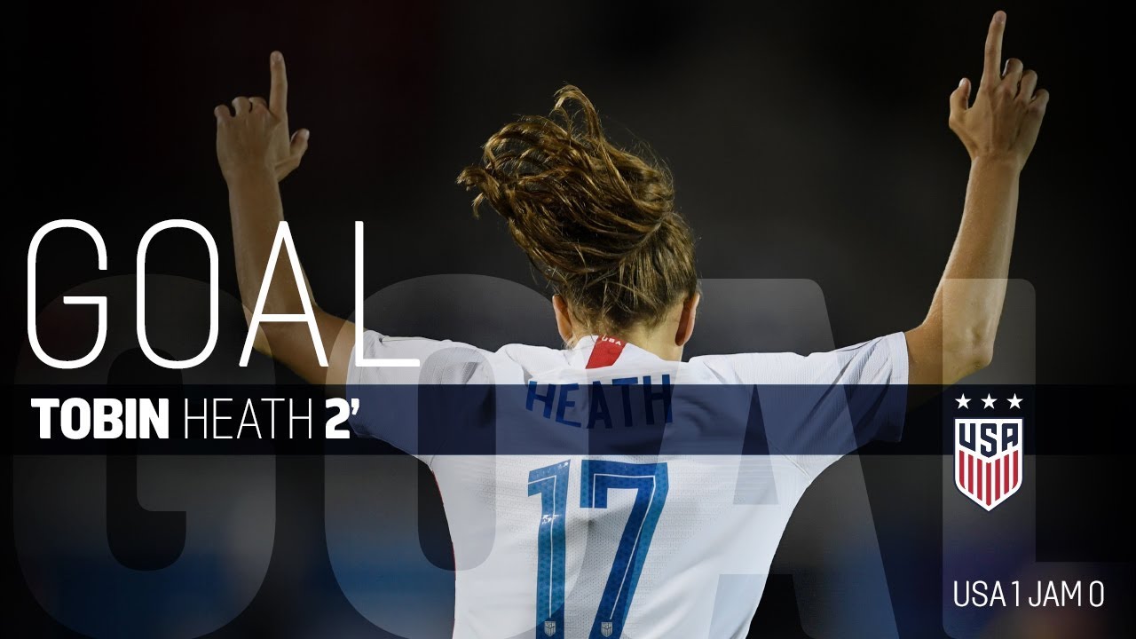 WNT vs. Jamaica: Tobin Heath First Goal - Oct. 14, 2018 - YouTube