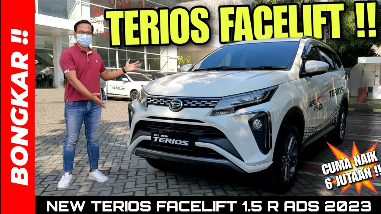 Bongkar !! Daihatsu New TERIOS FACELIFT 1.5 R ADS AT 2023 || Review ...