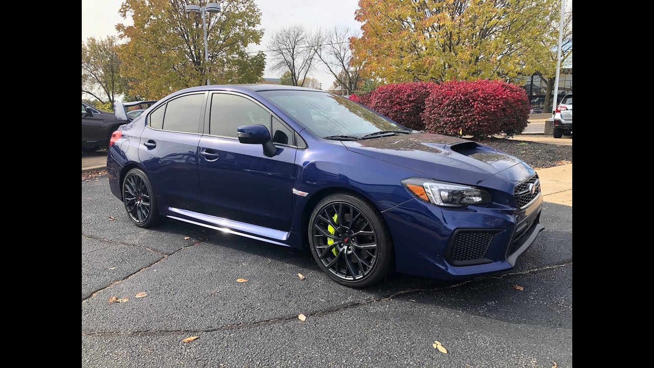 2019 Subaru WRX STI 6 Speed Manual Transmission - YouTube
