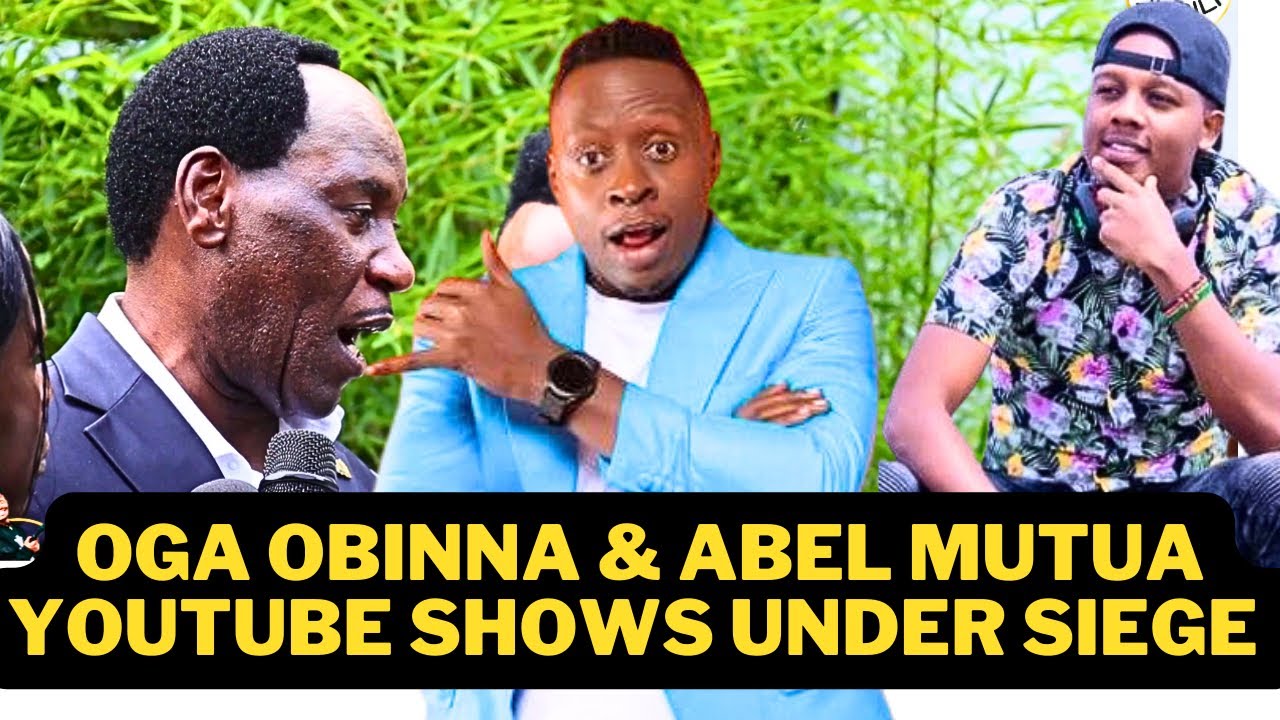 Government Jumps On Obinna & Abel Mutua Youtube Shows As KFCB Thr€atens YY/ Butita / Abel - YouTube