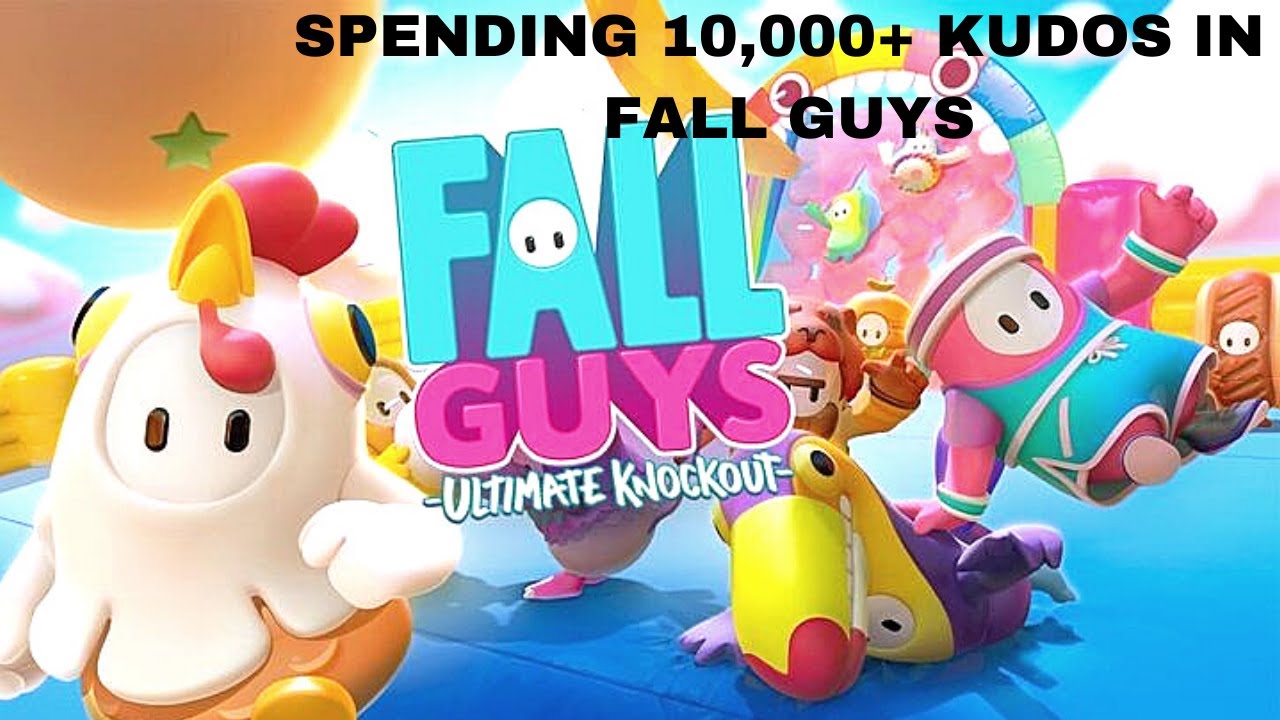 Spending 10,000+ Kudos in FALL GUYS - YouTube