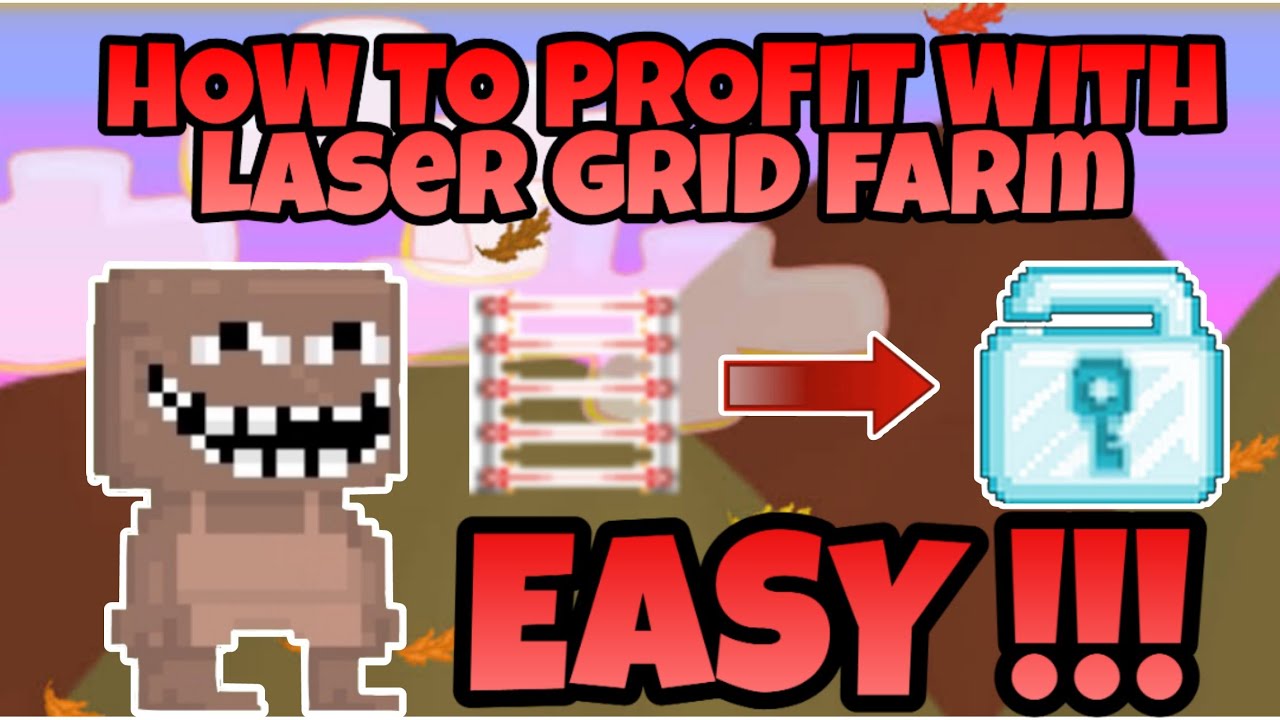 How to Get Rich with Full Laser Grid Farm [Profit] | Growtopia | - YouTube